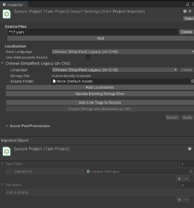 在 Unity 中安装和使用 Yarn Spinner - 星月笔迹|Luna Cafe